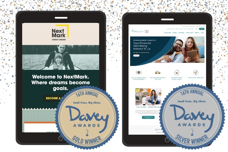 NextMark Credit Union and Atlantic Financial FCU Win 2020 Davey Awards ...