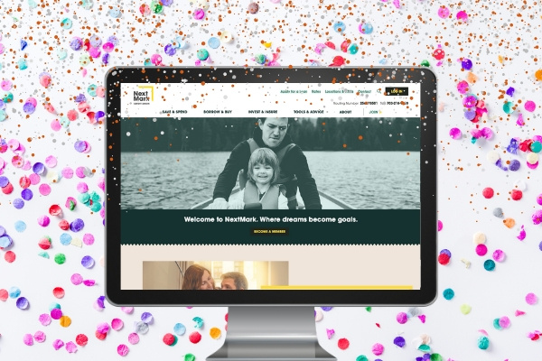 It Launched! NextMark Credit Union's New Website is Here - PixelSpoke